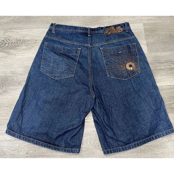 Akademiks | Shorts | Vintage Akademiks Jean Shorts Men 34 Denim Skater ...